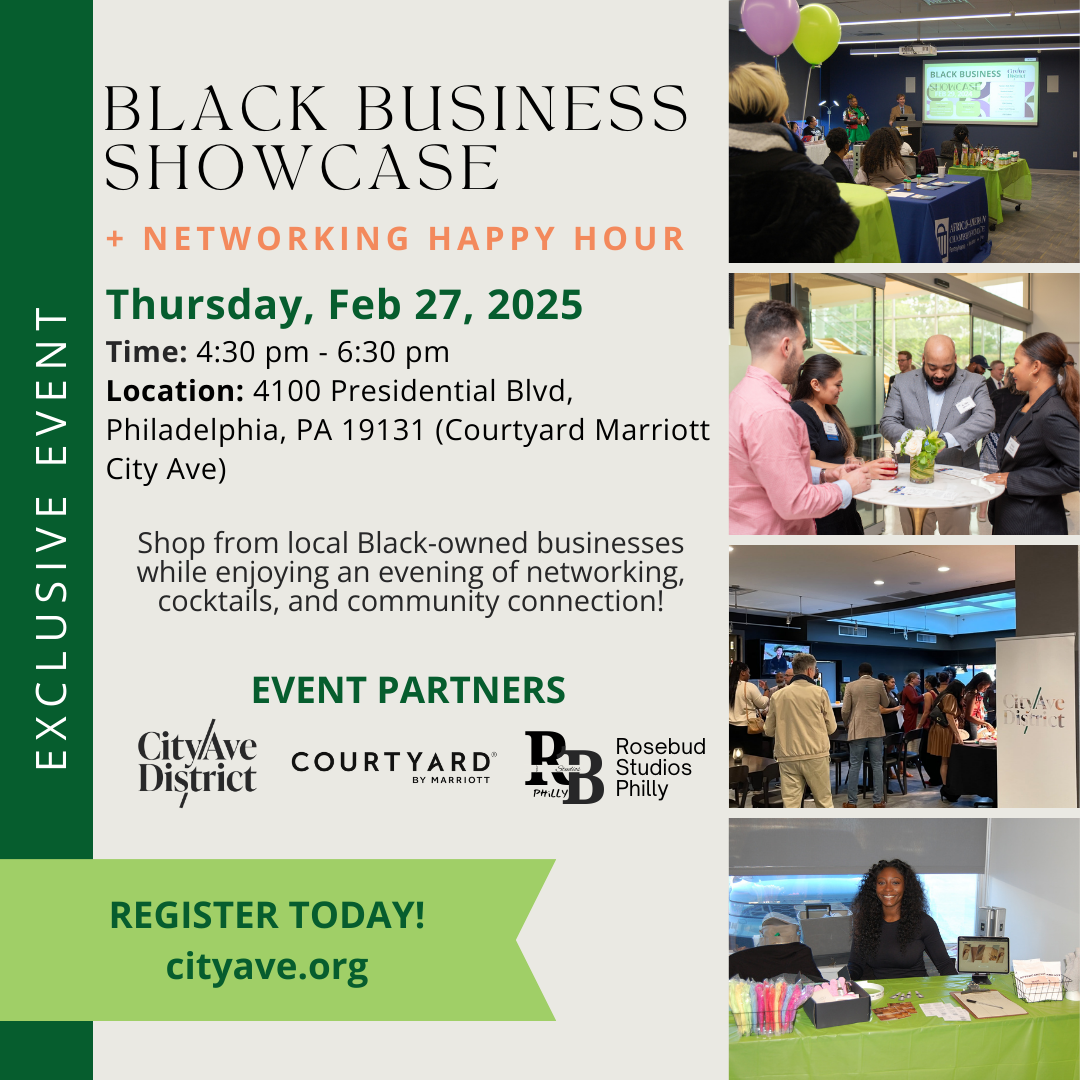 Black Business Showcase + Networking Happy Hour | City Ave