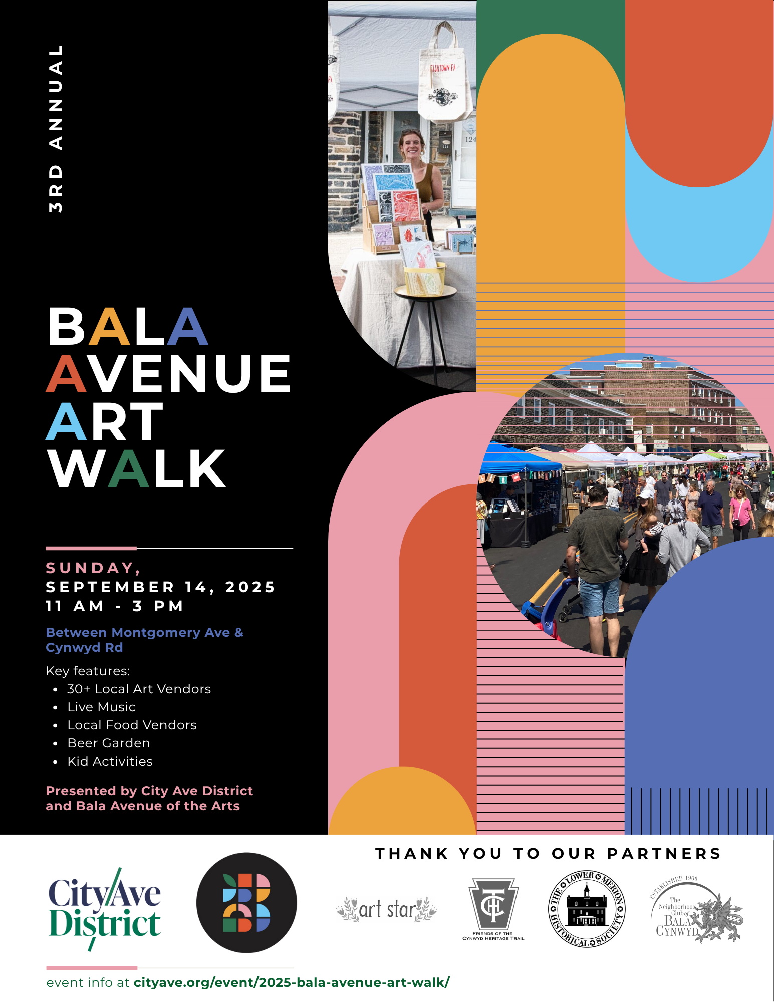 3rd Annual Bala Avenue Art Walk | City Ave